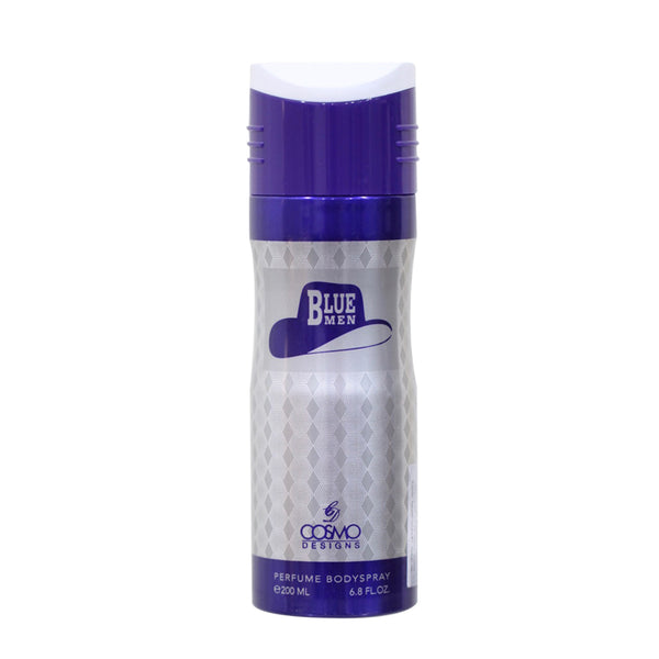 BLUE MEN PERFUME BODY SPRAY 200ML - COSMO DESIGN – Sterling Mega Store