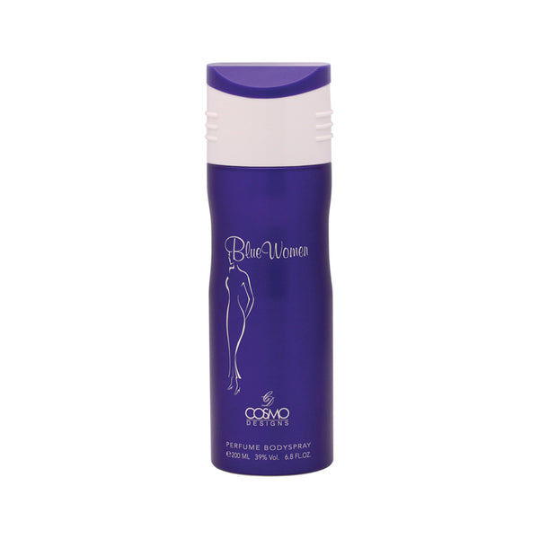 BLUE WOMEN PERFUME BODY SPRAY 200ML - COSMO DESIGN – Sterling Mega Store