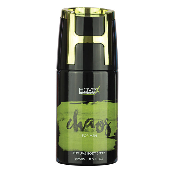 CHAOS PERFUME BODY SPRAY 250ML - HAVEX DEO – Sterling Mega Store