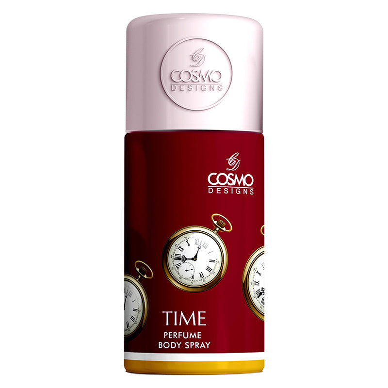 TIME PERFUME BODY SPRAY 250ML - COSMO DESIGN – Sterling Mega Store